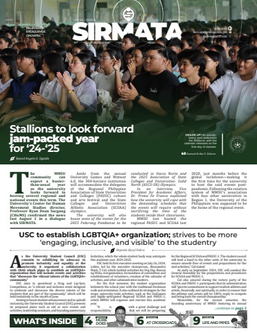 SIRMATA VOL. XLI NO.1 | SPECIAL ISSUE | AUGUST 23, 2023