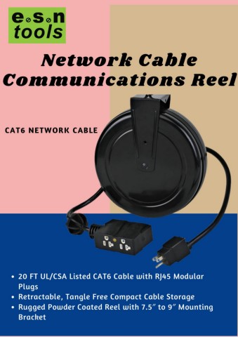 Buy a Network Cable Communications Reel at E.S.N Tools