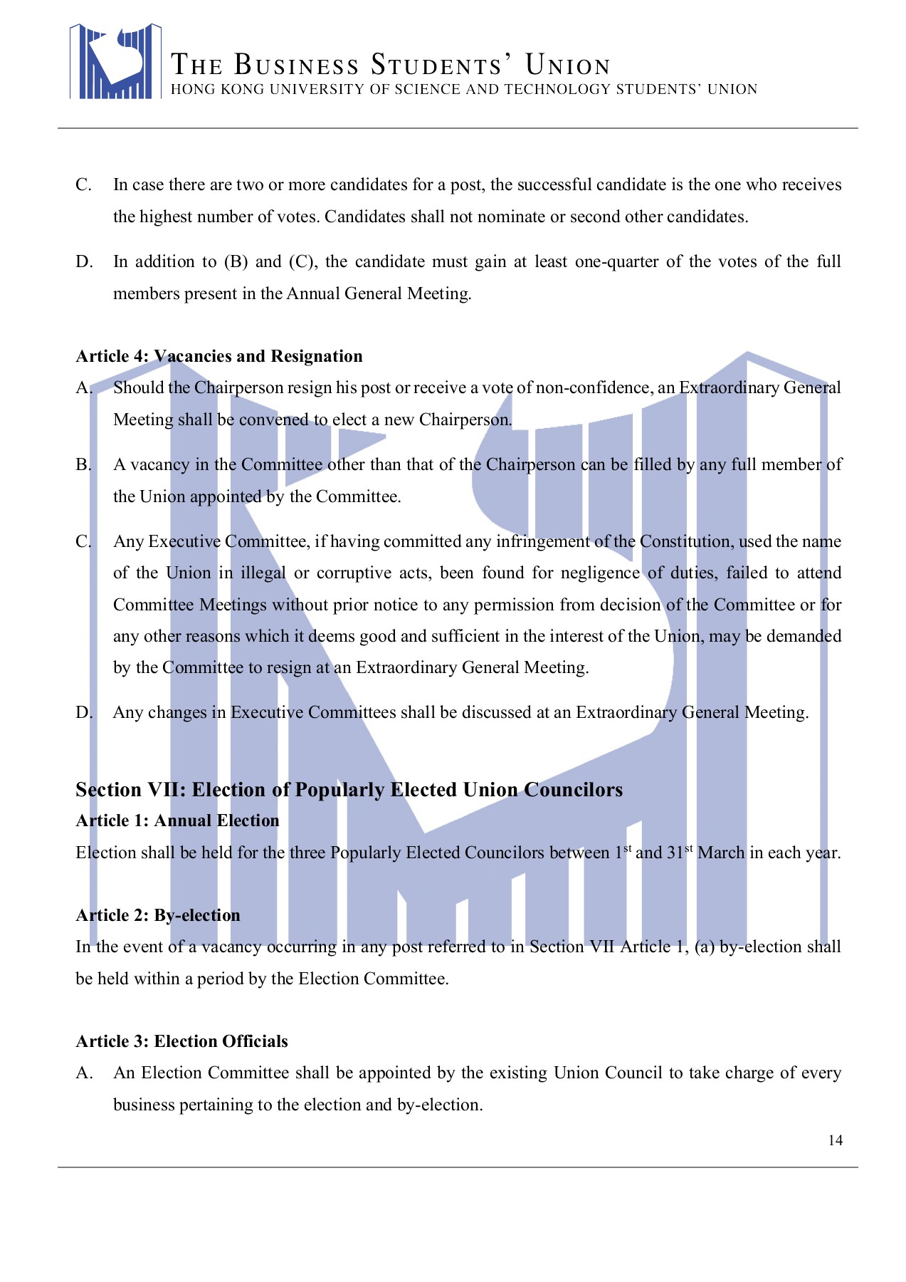 BSU Constitution - hkust.bsu - Page 14 | Flip PDF Online | PubHTML5