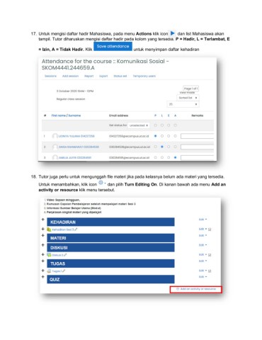 Panduan LMS - Tutor - rarasreyhan1 - Halaman 7 | PDF Online | PubHTML5