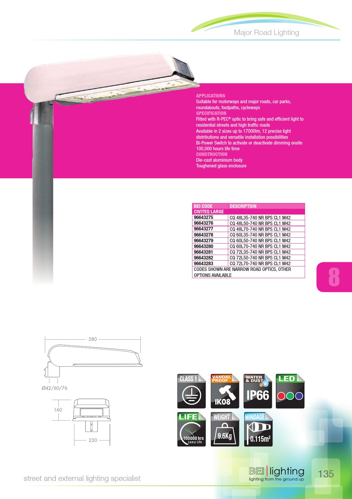 BEI CATALOGUE ISSUE 4 - BEI Lighting - Page 135 | Flip PDF Online ...