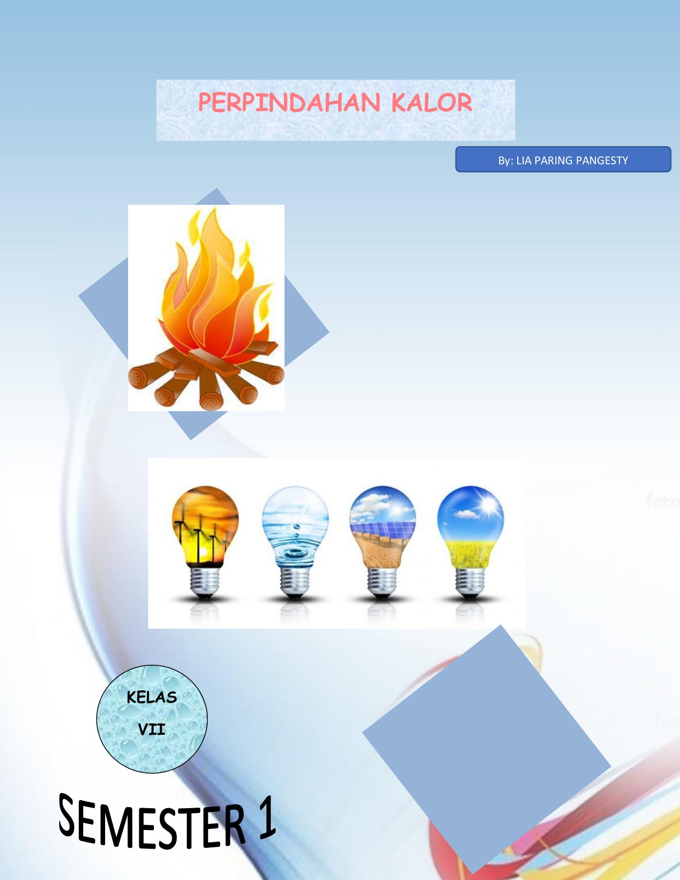 HANDOUT perpindahan Kalor kelas 7 SMP - lia.pangesty - Halaman 1 | PDF ...