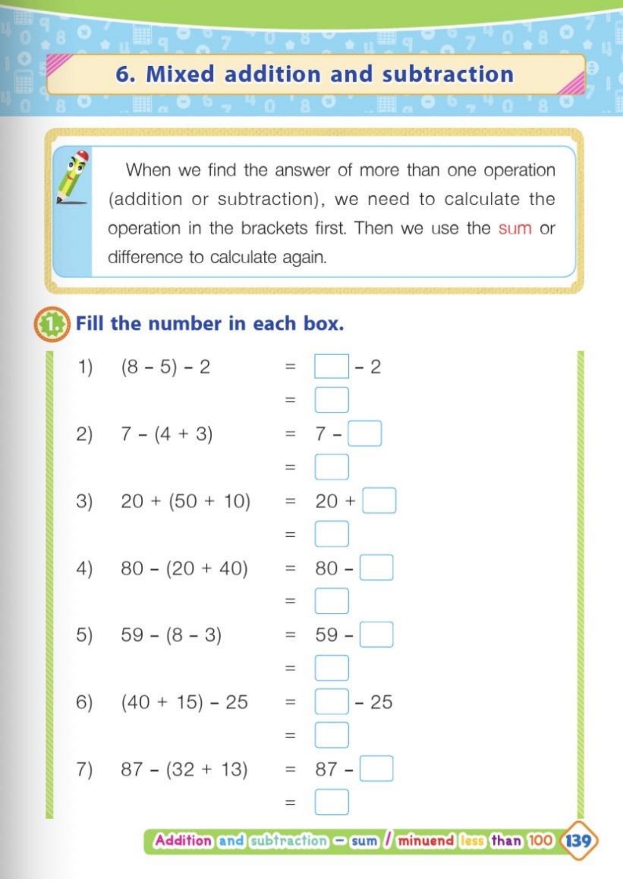 Math in action Primary1B - Private Library - Page 139 | Flip PDF Online ...