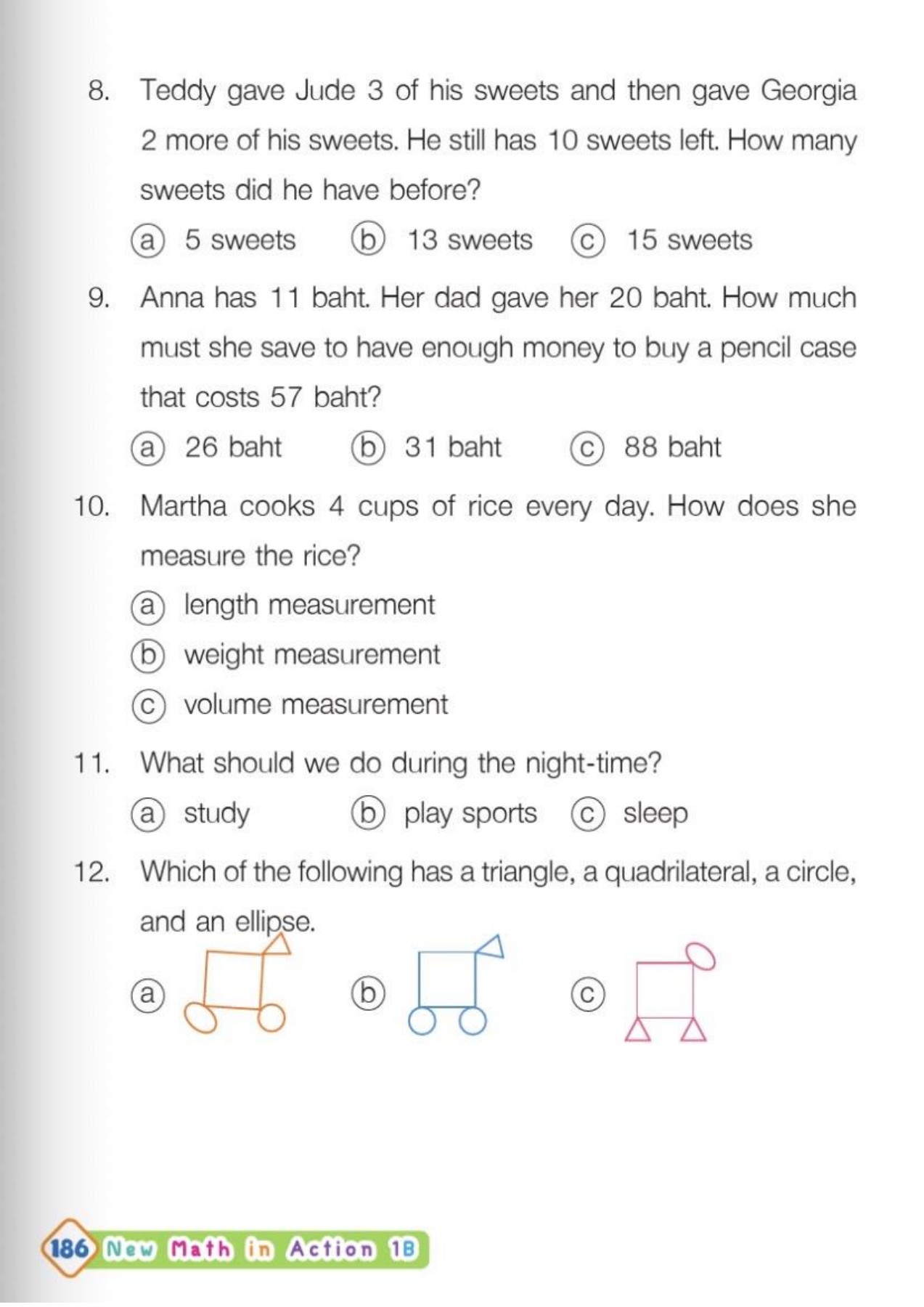Math in action Primary1B - Private Library - Page 186 | Flip PDF Online ...