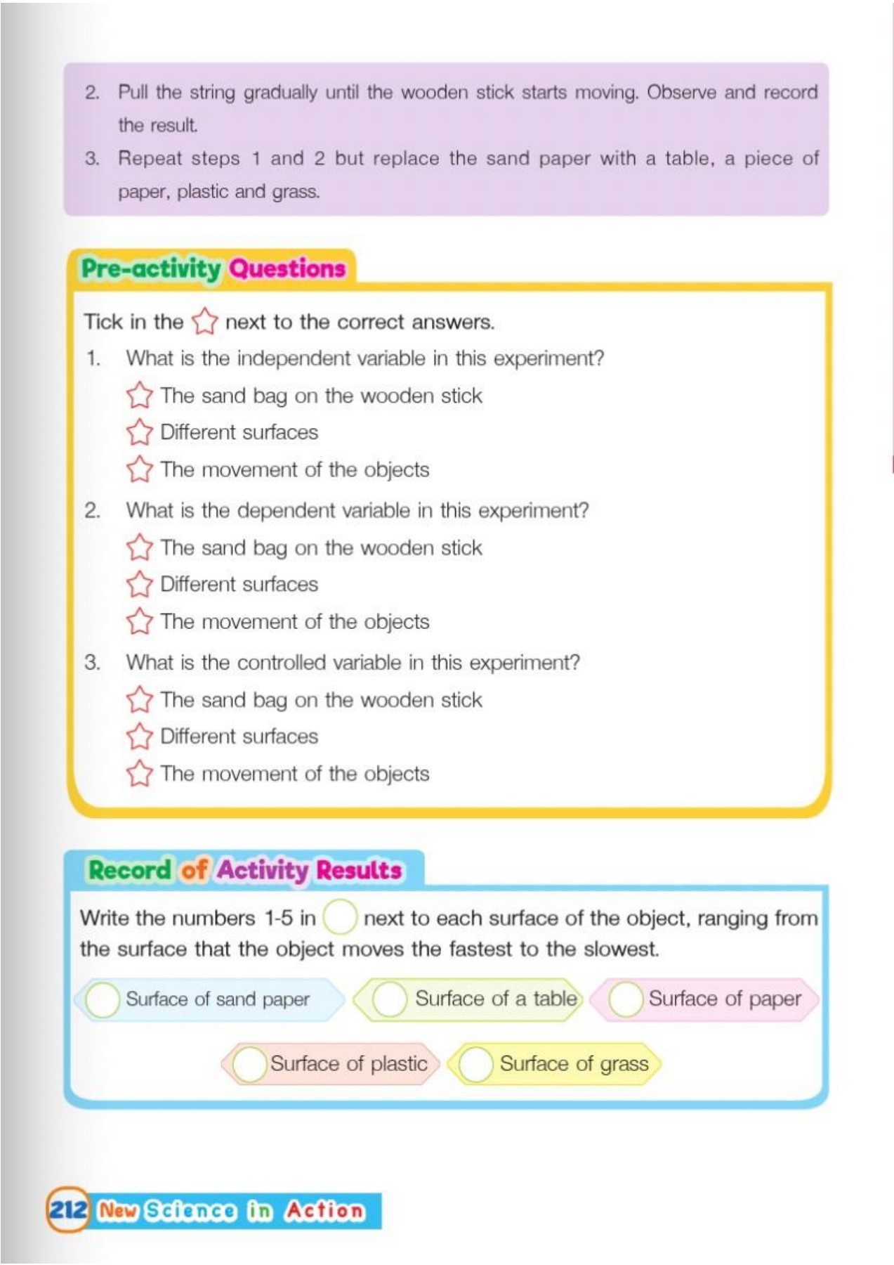 Science in action Primary 4 - Private Library - Page 211 | Flip PDF ...