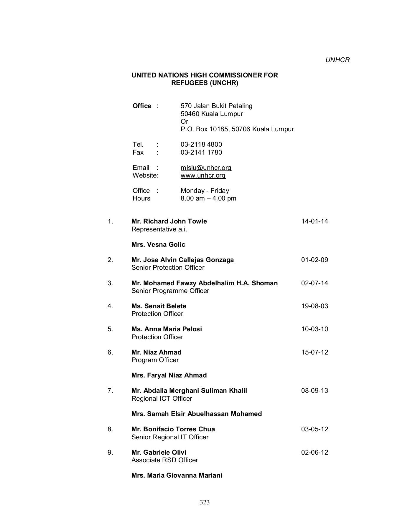 List of Diplomatic and Consular Mission - hanikasitis - Page 333 | Flip ...