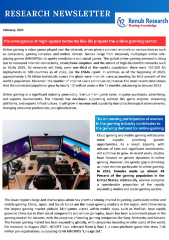 Online Gaming- Newsletter (1)