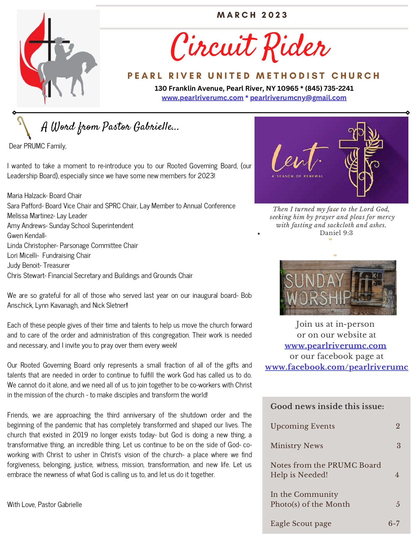 Circuit Rider - March 2023 - Pearl River UMC - Page 1 - 8 | Flip PDF ...