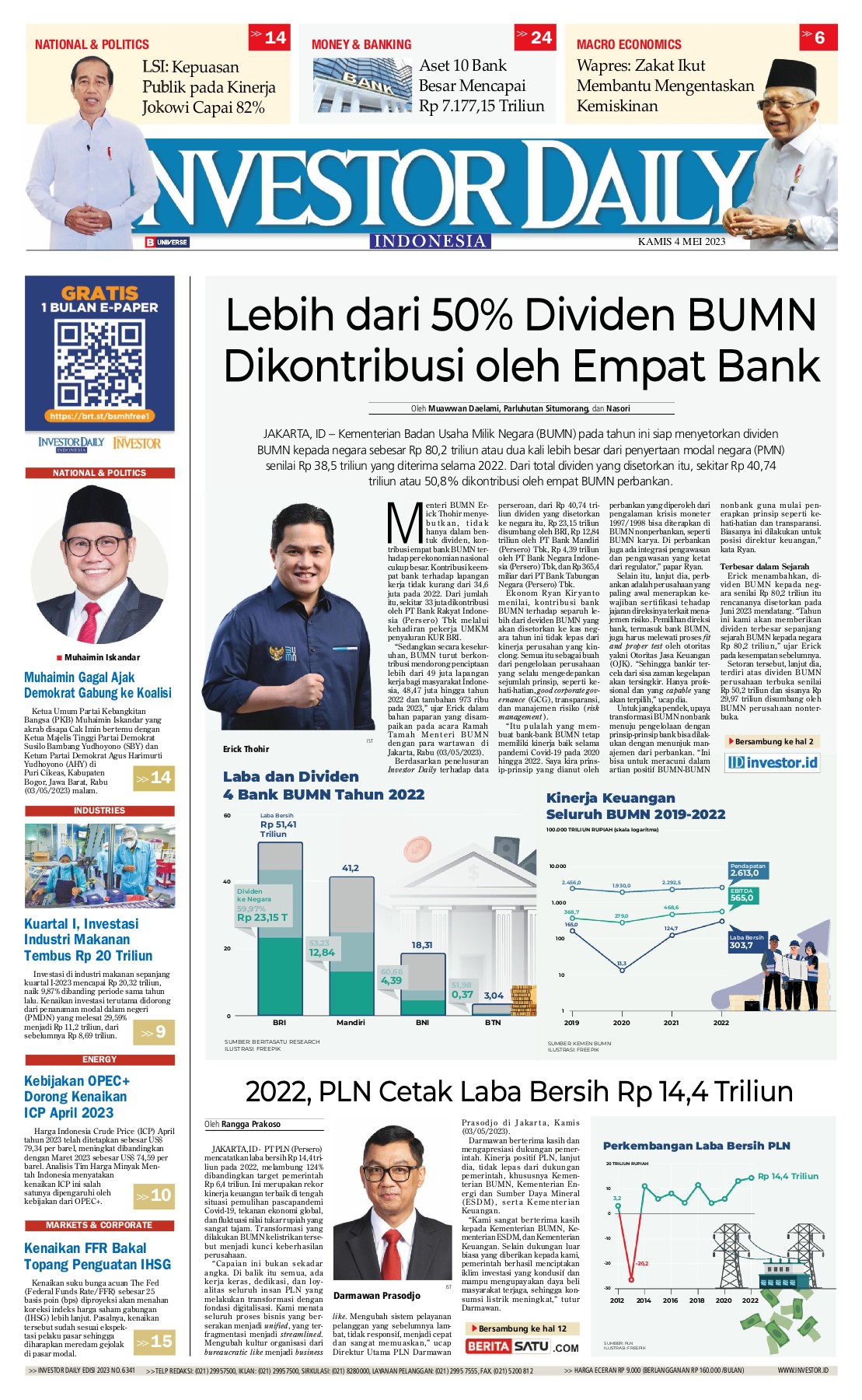 Investor Daily 4 Mei 2023 - UMG - Page 1 - 24 | Flip PDF Online | PubHTML5