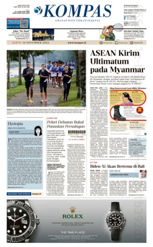 Kompas 12 November 2022 - UMG - Halaman 1 - 22 | PDF Online | PubHTML5