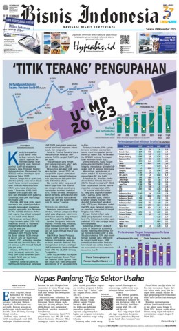 Bisnis Indonesia 29 November 2022
