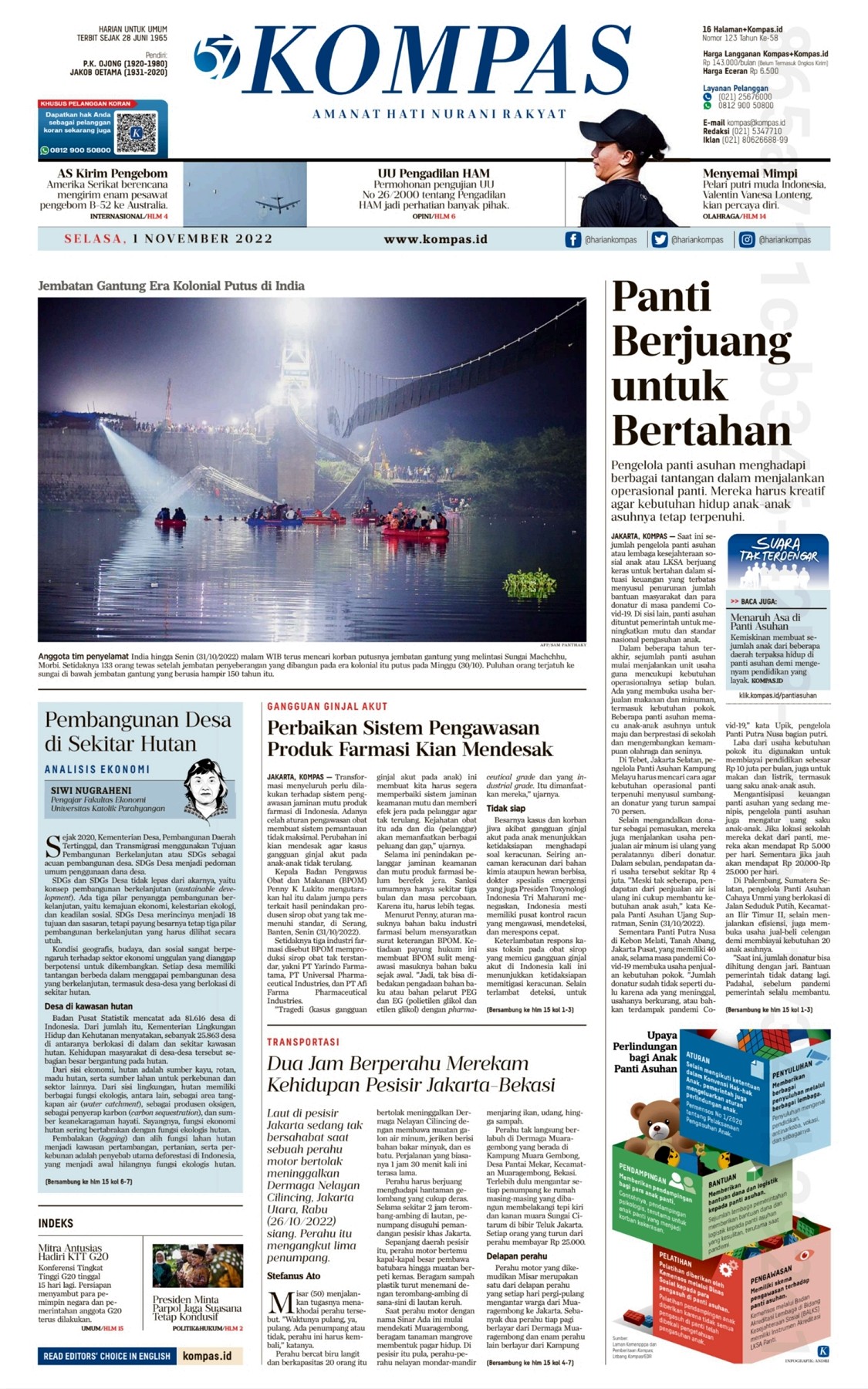 Kompas 1 November 2022 - UMG - Halaman 1 - 20 | PDF Online | PubHTML5