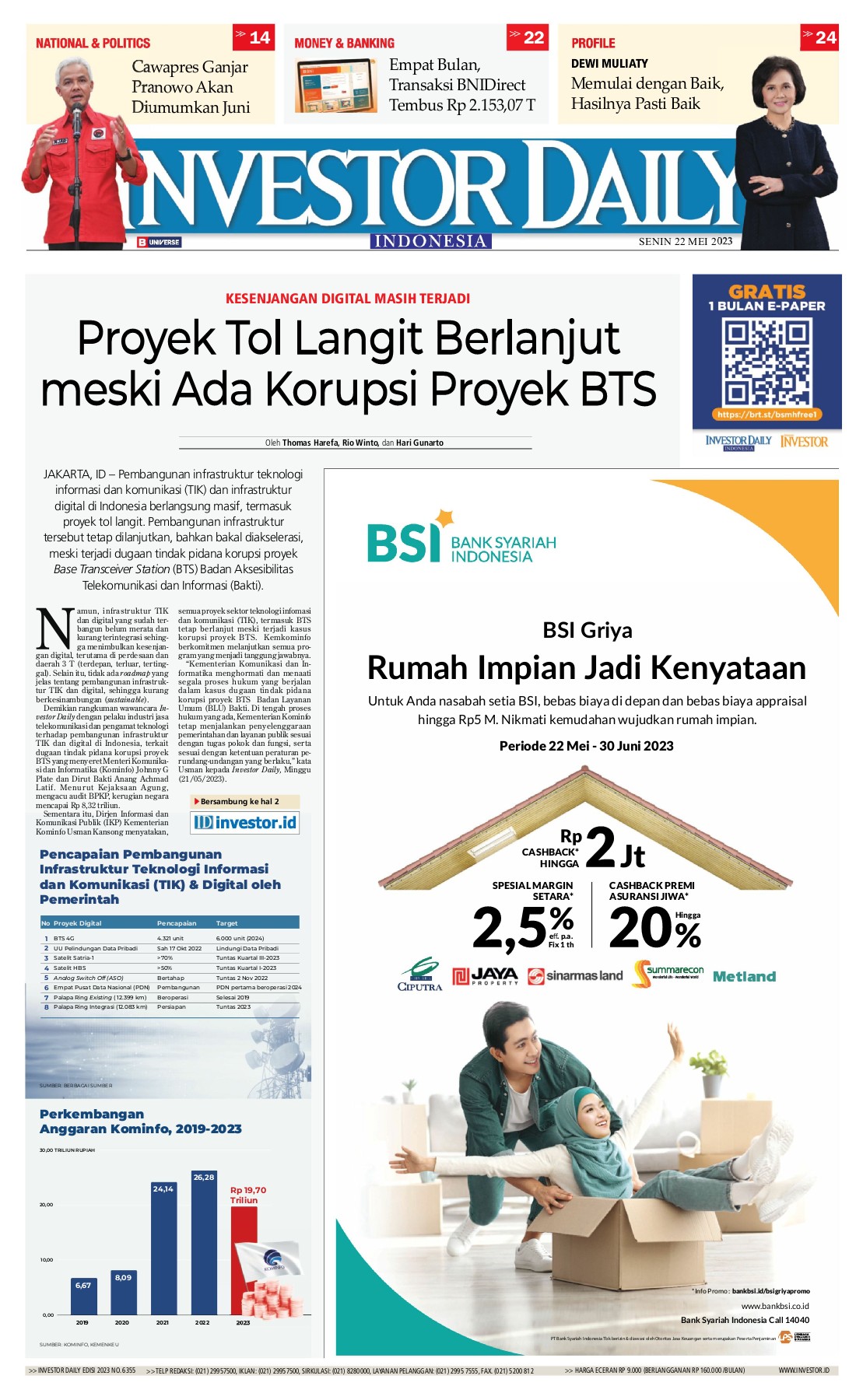 Investor Daily 22 Mei 2022 - UMG - Page 1 - 24 | Flip PDF Online | PubHTML5