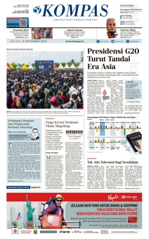 Kompas 8 November 2022