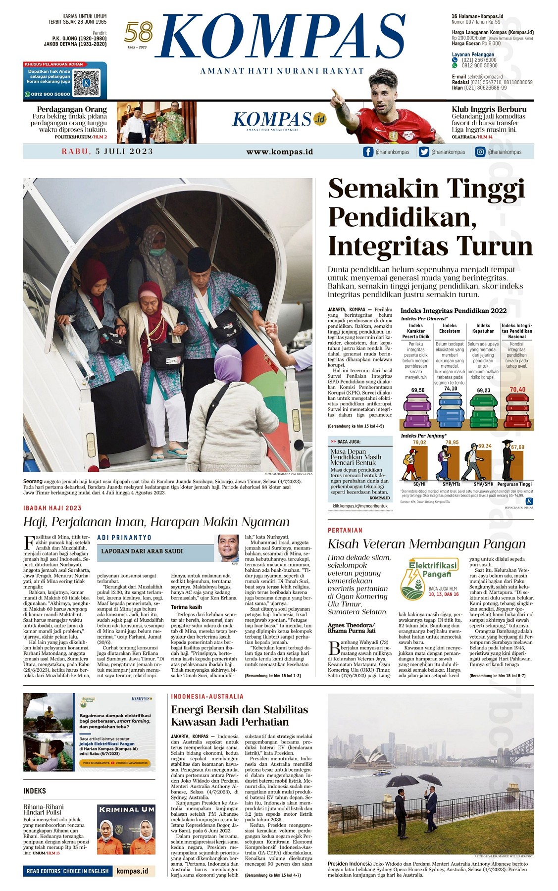 Kompas 5 Juli 2023 - UMG - Page 1 - 20 | Flip PDF Online | PubHTML5