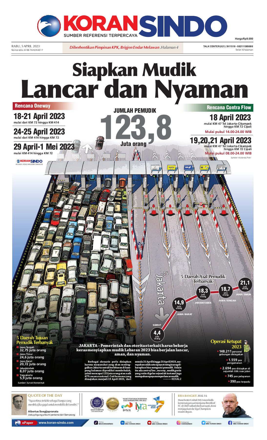 Koran Sindo 5 April 2023 - UMG - Page 1 - 16 | Flip PDF Online | PubHTML5