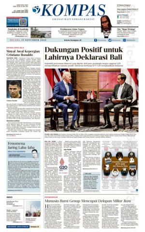 Kompas 15 November 2022
