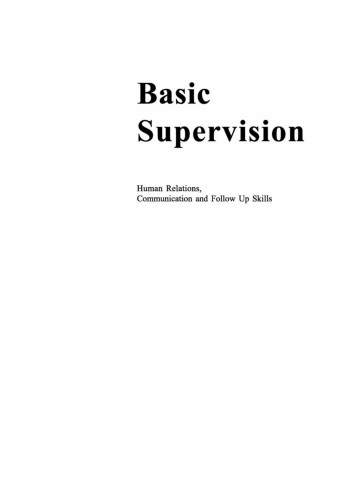 Basic Supervision Workbook (Editable) - Nitin Singhvi - Page 1 - 56 | Flip PDF Online | PubHTML5