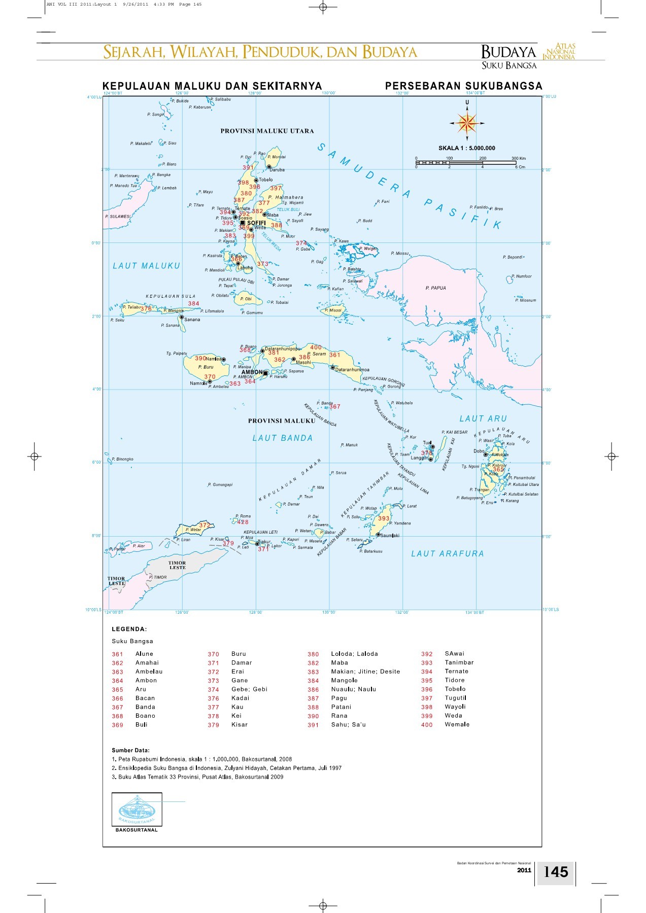 Atlas Nasional Indonesia Vol.3 - BIG - Síðu 155 | PDF á netinu | PubHTML5