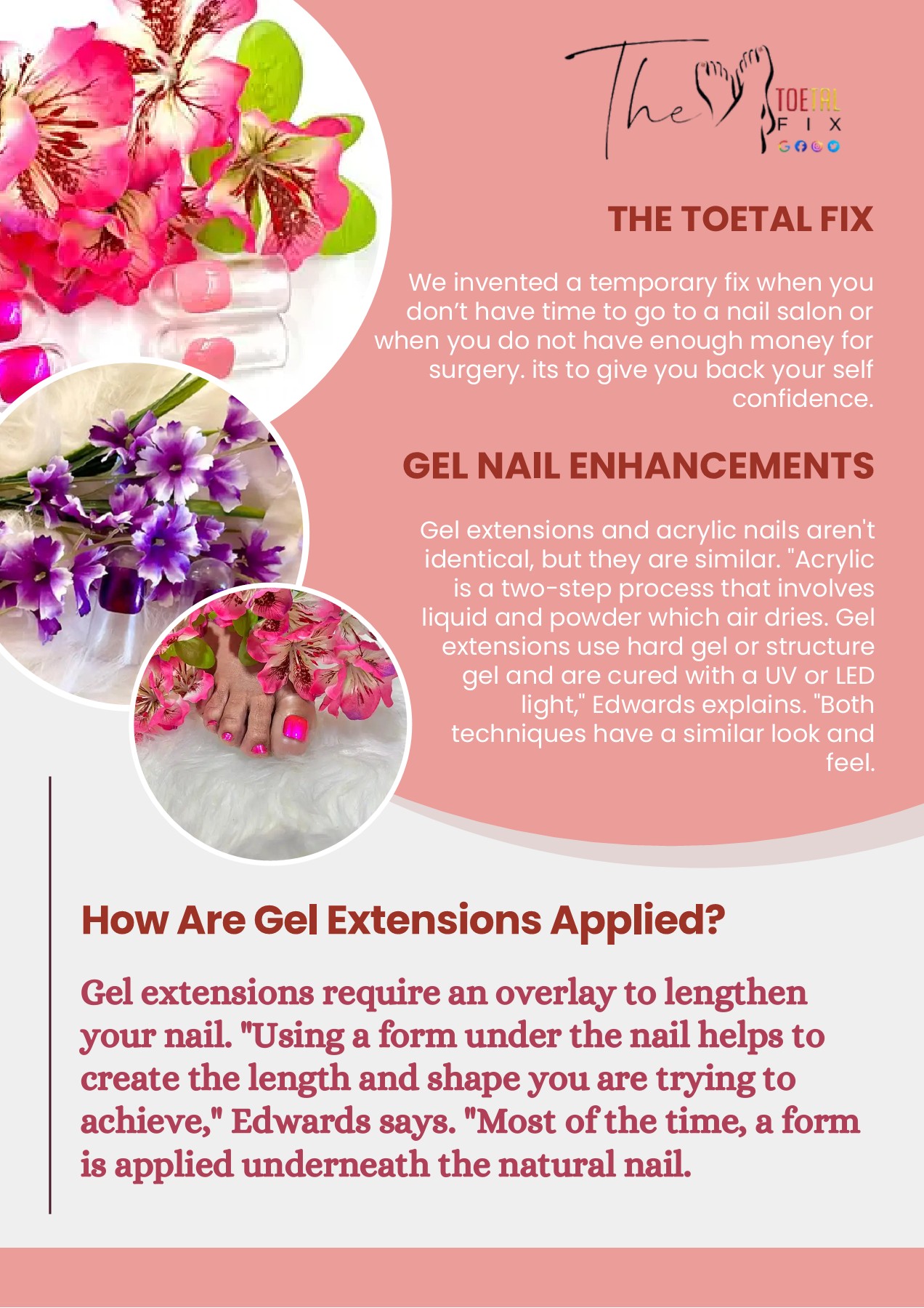 A Quick Guide To Gel Nail Extensions - The Toetal Fix - The Toetal Fix - Page 1 - 4 | Flip PDF ...