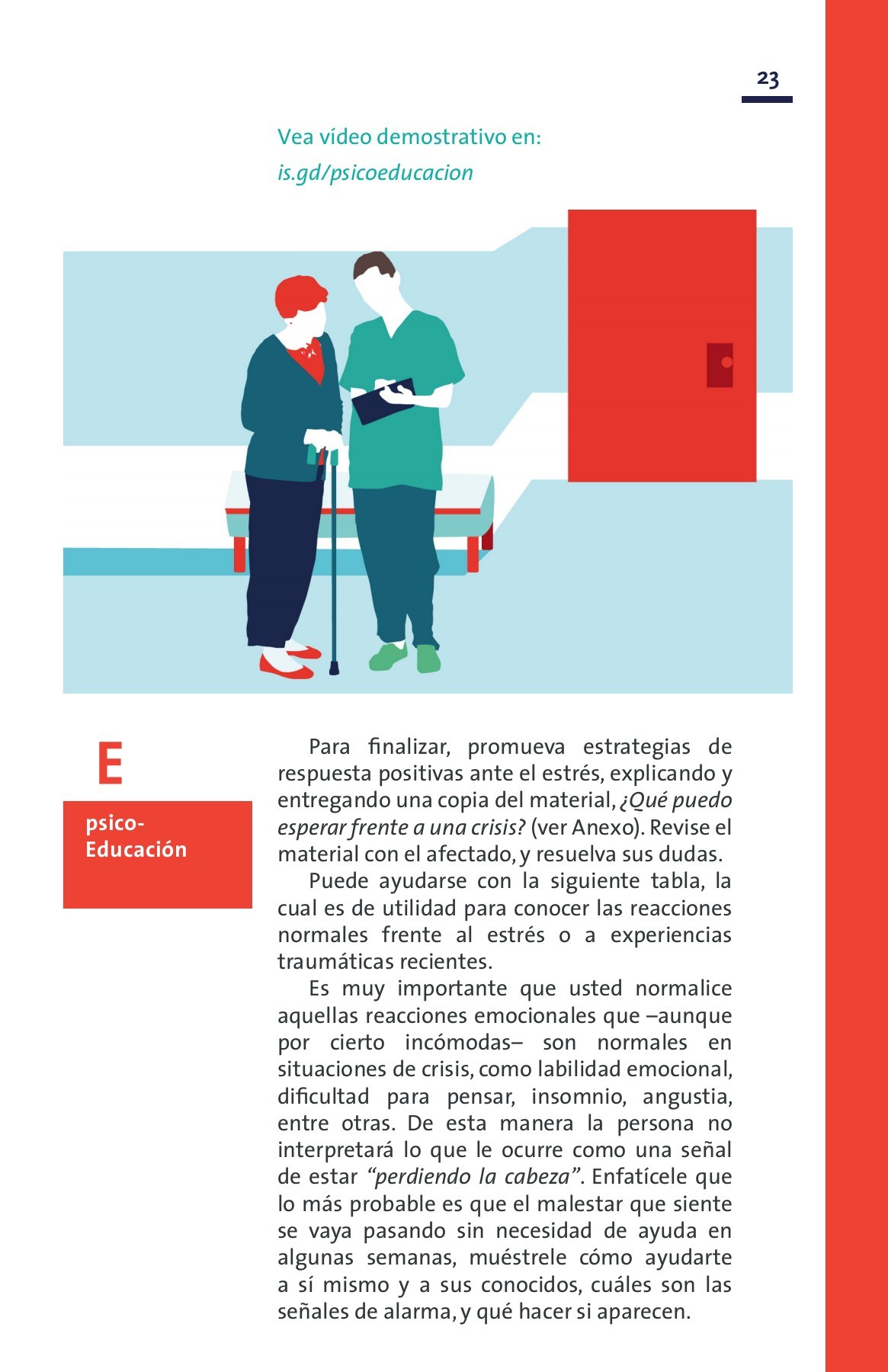 Manual ABCDE Aplicacion de Primeros Auxilios Psicologicos - resilienciadigital2.0 - Página 23 ...