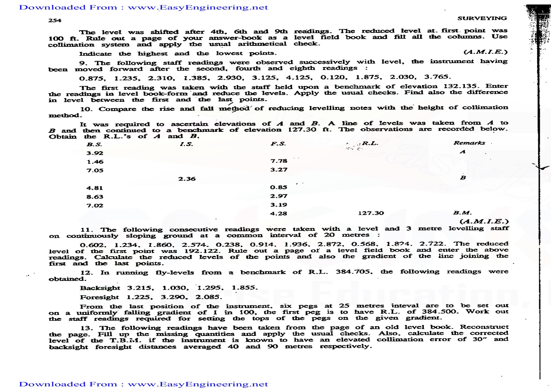 BC Punmia SURVEYING Vol 1 - By EasyEngineering.net - Demo 5 - Page 270 | Flip PDF Online | PubHTML5