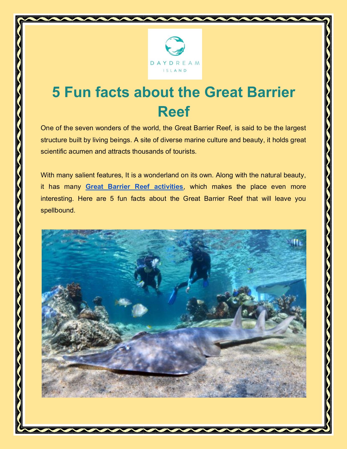 5 Fun facts about the Great Barrier Reef-converted - daydreamisland10 ...