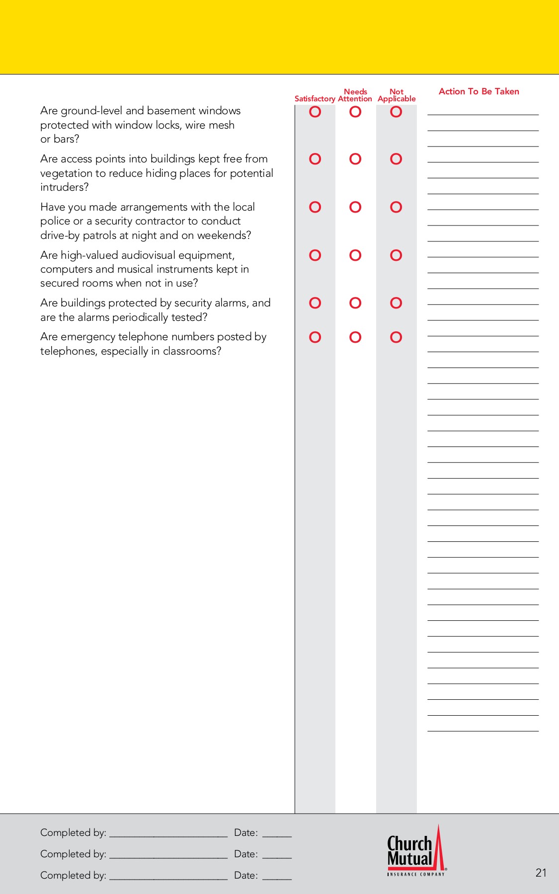 Self_Inspection_Checklist_Schools - rinasinaga07 - Page 21 | Flip PDF ...