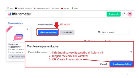 Tutorial Aplikasi Mentimeter - rinasinaga07 - Halaman 5 | PDF Online | PubHTML5