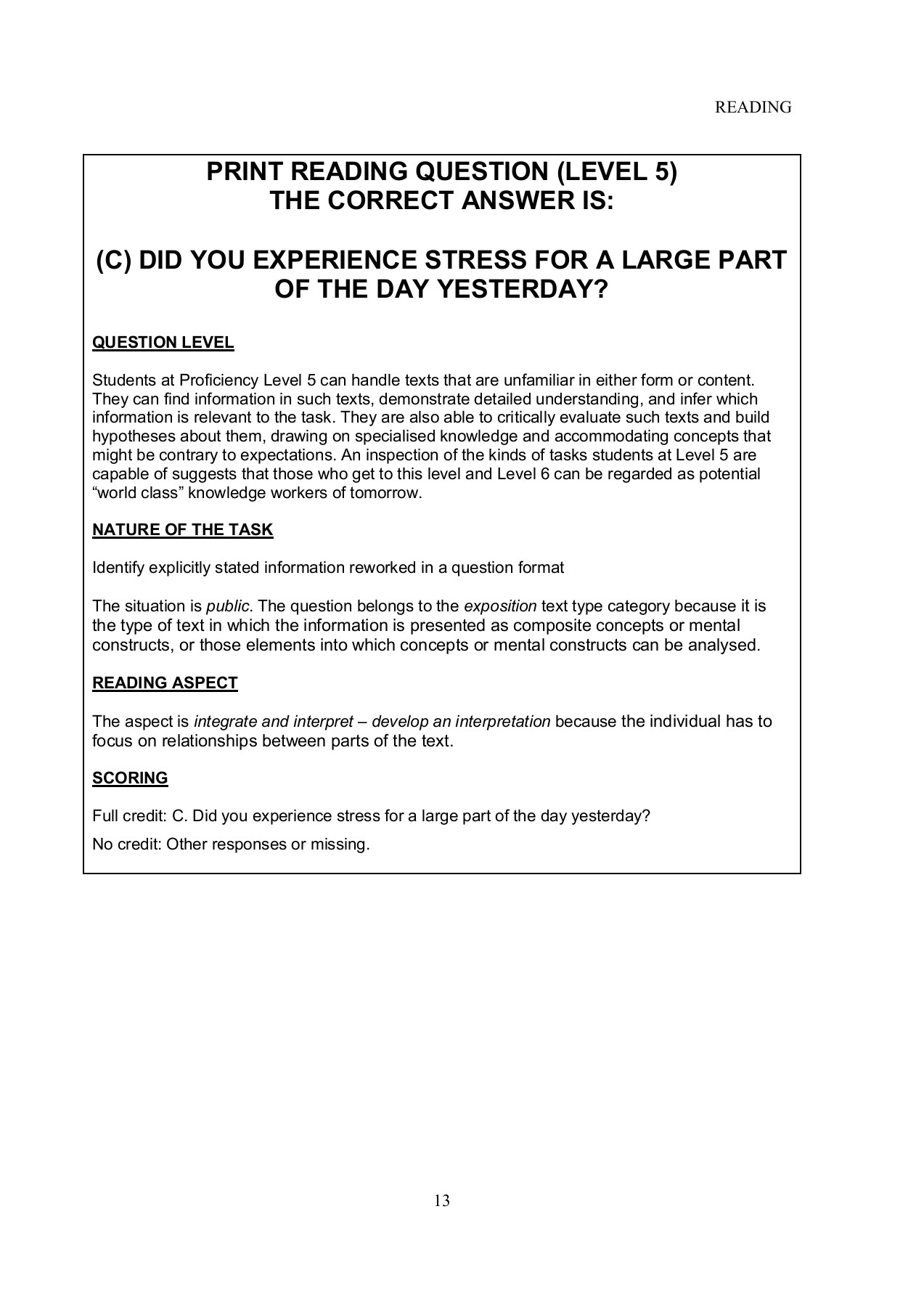 PISA for Schools sample test items - rinasinaga07 - Page 13 | Flip PDF ...