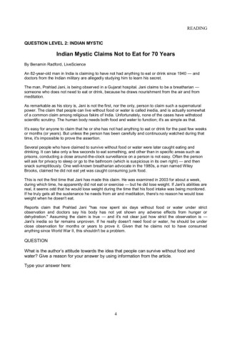 PISA for Schools sample test items - rinasinaga07 - Page 4 | Flip PDF ...