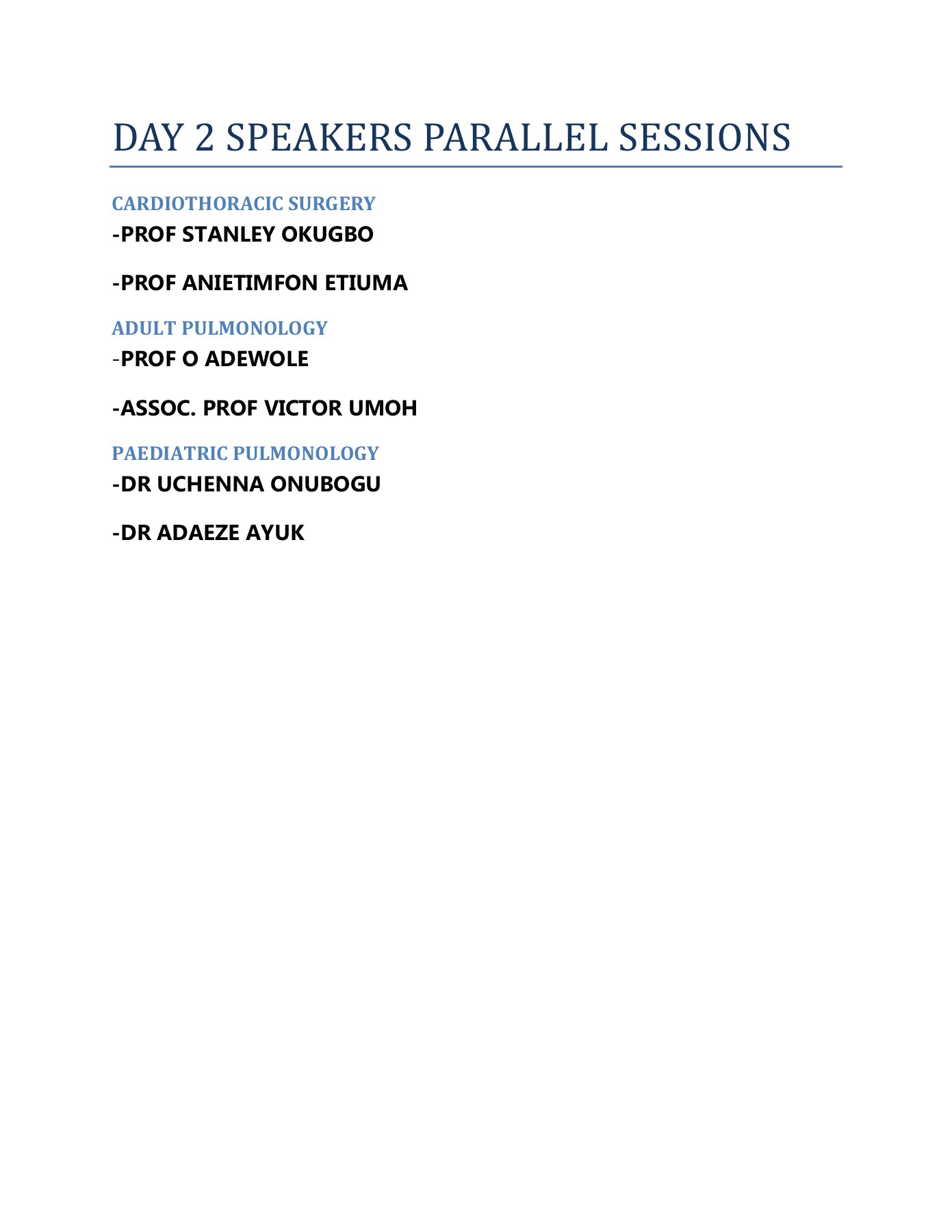 DAY 2 SPEAKERS PARALLEL SESSIONS-converted - Chizalu Odumodu Ndukwu - Page 1 - 9 | Flip PDF ...