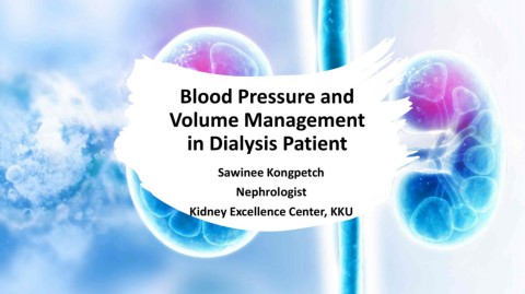 Blood Pressure and Volume Management in dialysis Patient ...