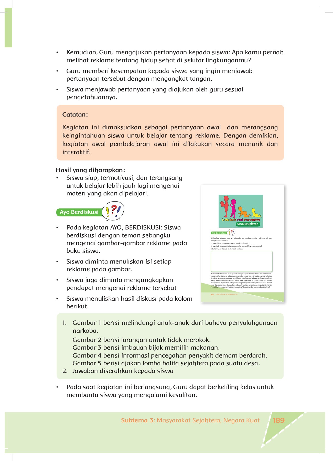Buku Guru Kelas 6 Tema 6 ( datadikdasmen.com ) - ERNA PURNAMAWATI - Muka Surat 197 | Membalik ...