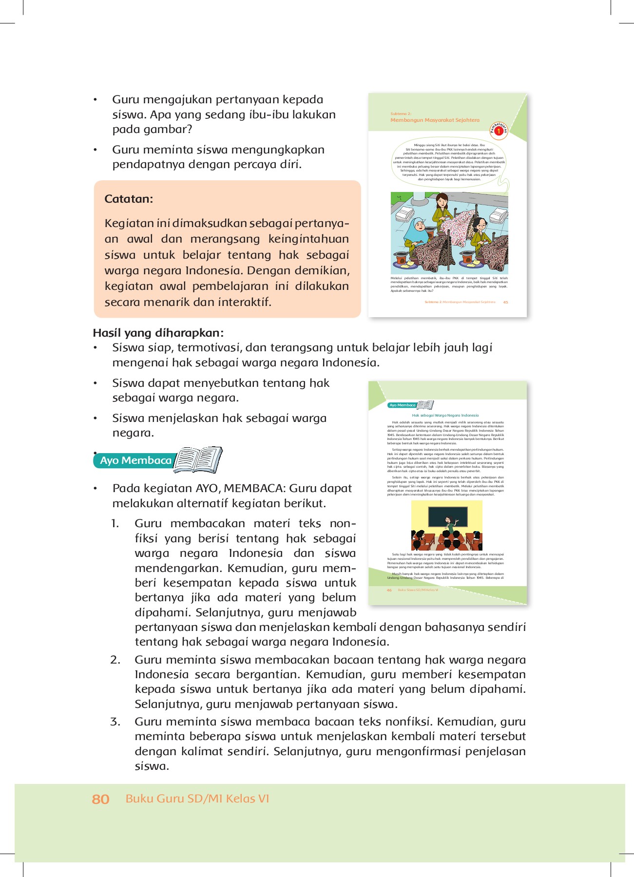Buku Guru Kelas 6 Tema 6 ( datadikdasmen.com ) - ERNA PURNAMAWATI - Muka Surat 88 | Membalik PDF ...