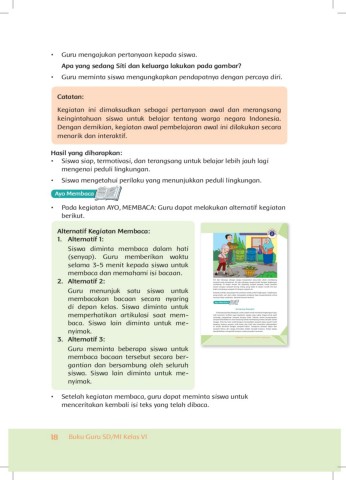 Buku Guru Kelas 6 Tema 6 ( datadikdasmen.com ) - ERNA PURNAMAWATI - Muka Surat 26 | Membalik PDF ...