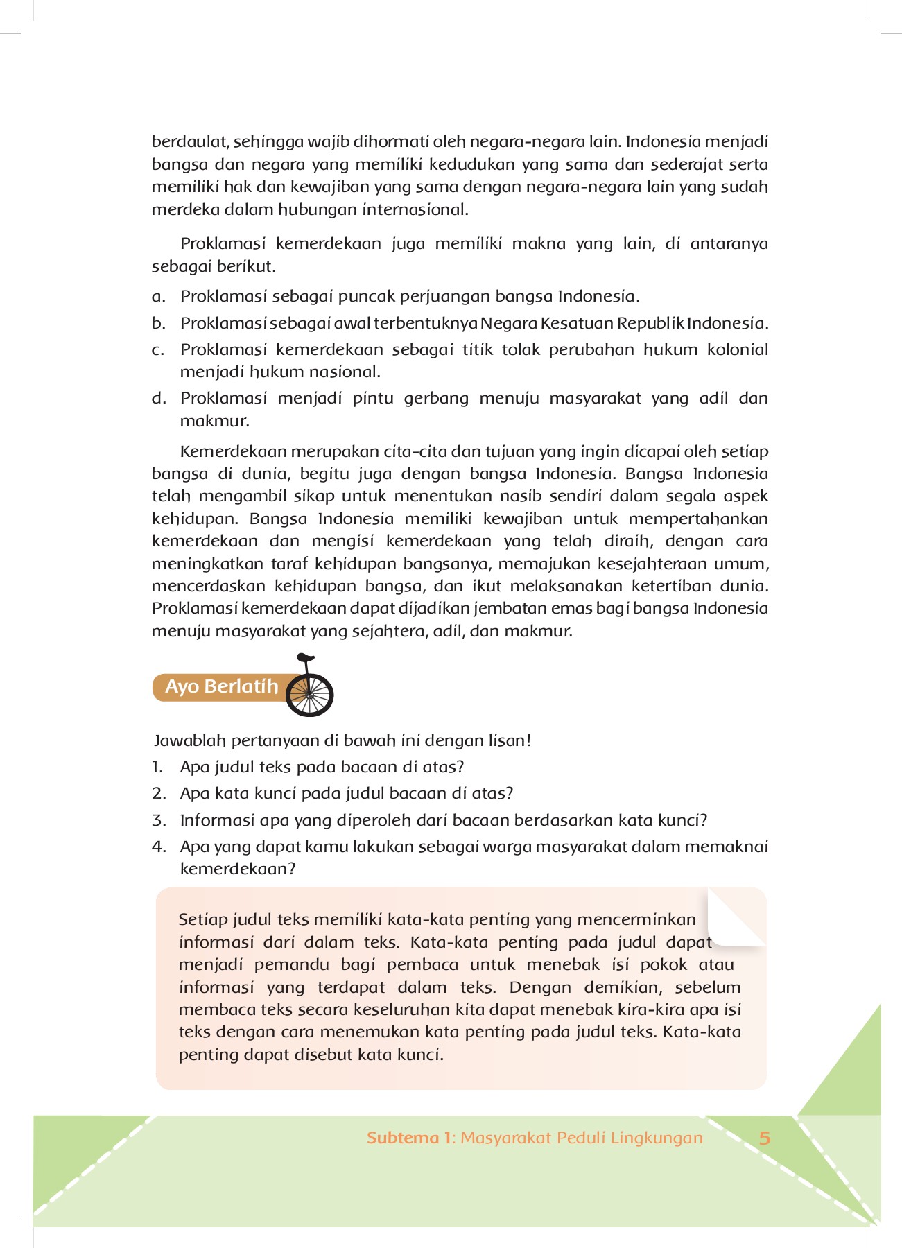 Buku Siswa Kelas 6 Tema 6 ( datadikdasmen.com ) - ERNA PURNAMAWATI - Muka Surat 11 | Membalik ...