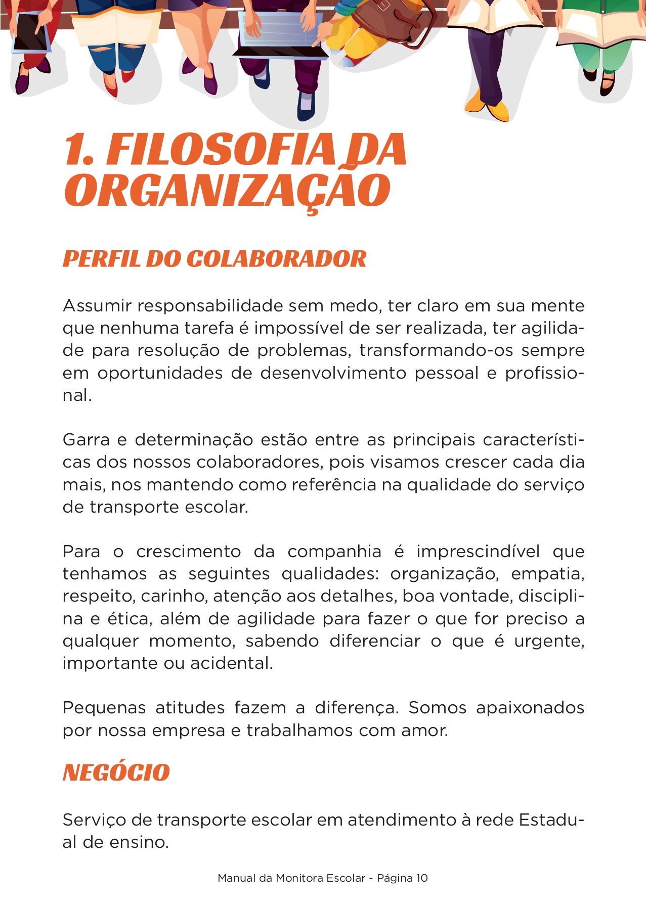 MANUAL DA MONITORA ESCOLAR - BR7 Mobilidade - Página 10 | PDF Online ...