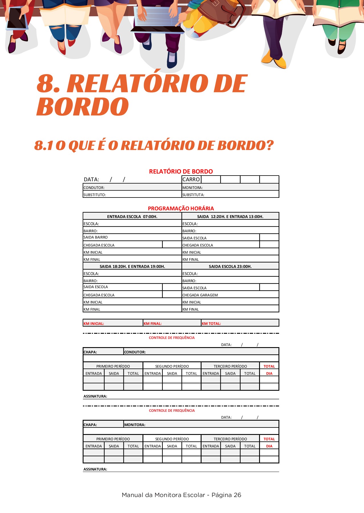 MANUAL DA MONITORA ESCOLAR - BR7 Mobilidade - Página 26 | PDF Online ...
