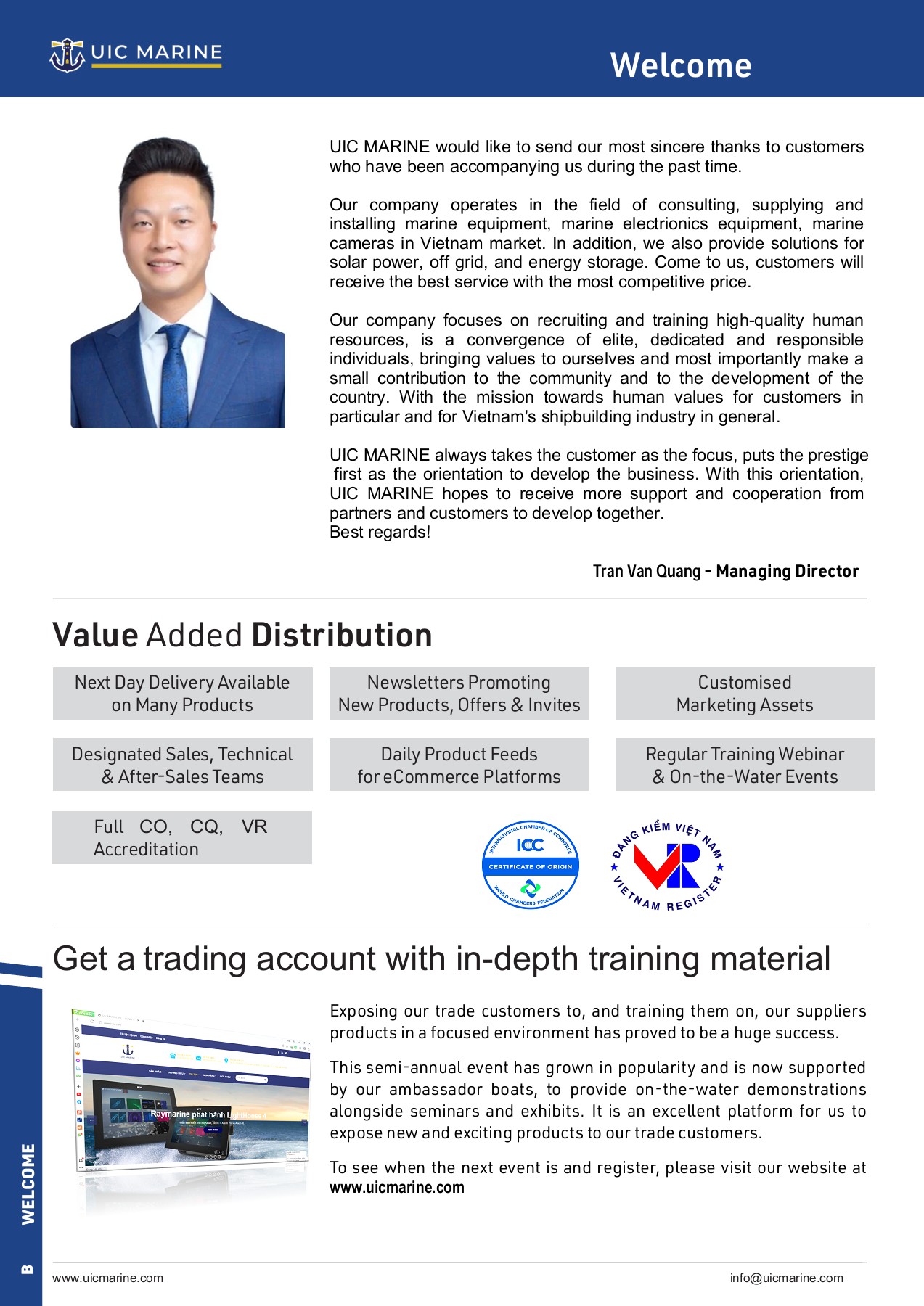 UIC Catalogue 2022.23 signed - UIC MARINE.,JSC - Page 2 | Flip PDF ...