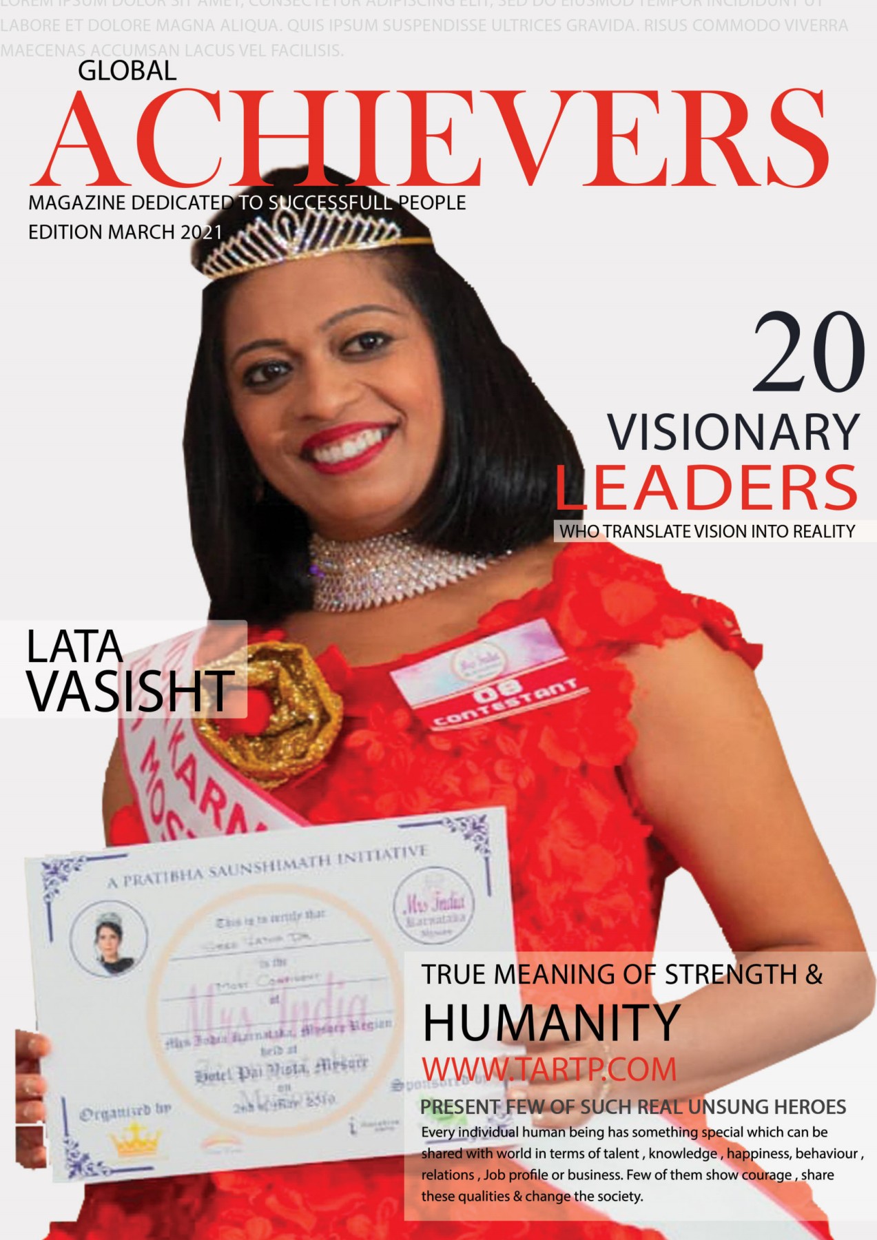 global achievers magazine 7 lata - Rohan Aggarwal - Page 1 - 23 | Flip ...