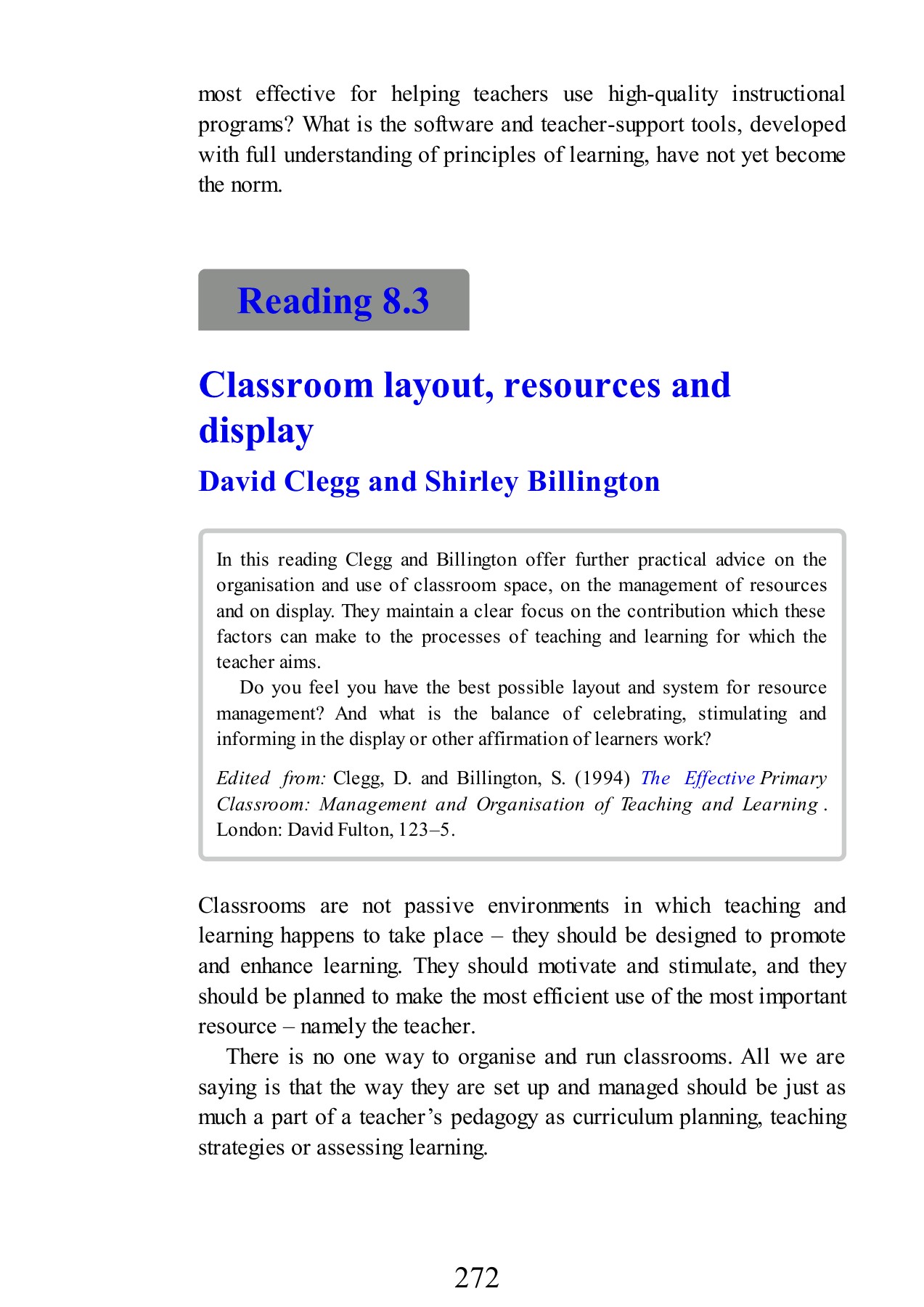 Reading for Reflective Teaching Pollard second edditon - perpus smp4gringsing - Page 272 | Flip ...
