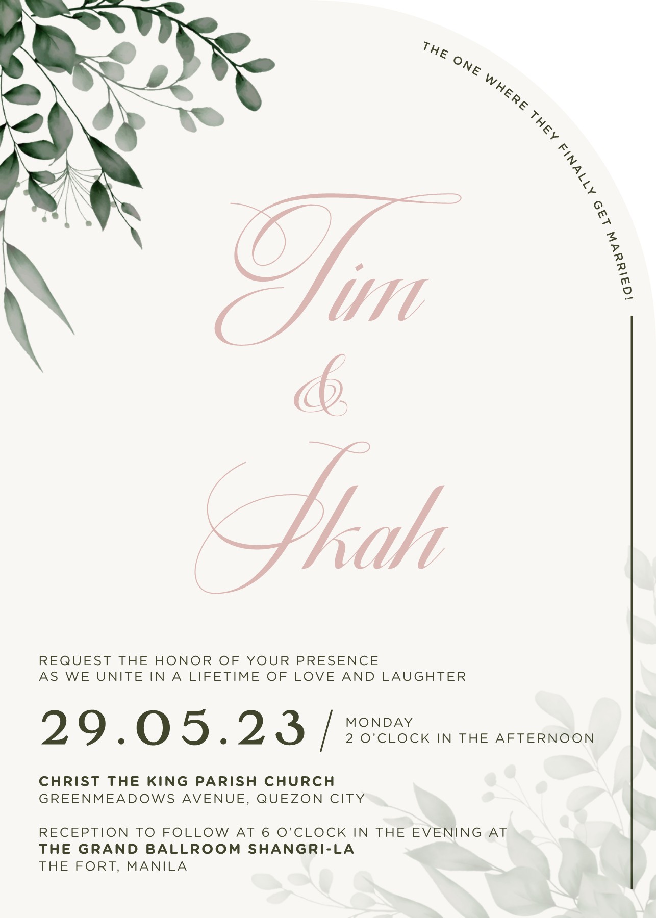 The Wedding of Tim and Ikah - Choco Martin - Page 1 - 3 | Flip PDF ...