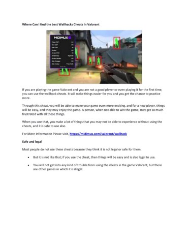 Where-Can-I-find-the-best-Wallhacks-Cheats-In-Valorant - neylche - Page ...
