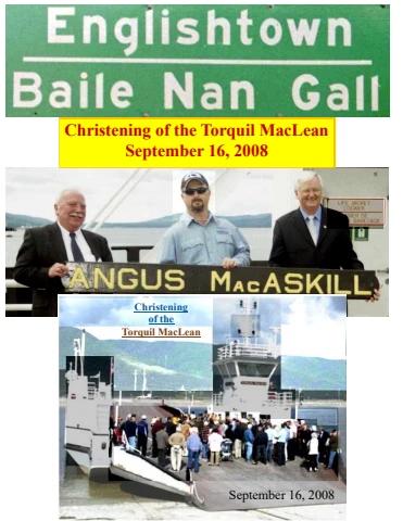 Christening of the Torquil MacLean