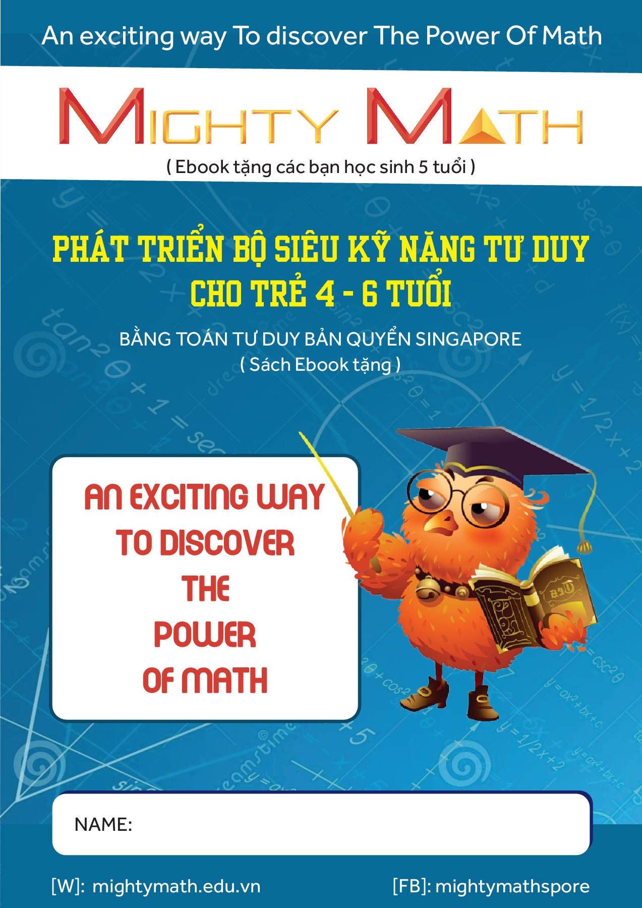 Ebook tặng 2 - Phát triển bộ siêu kỹ năng tư duy với Mighty Math ...