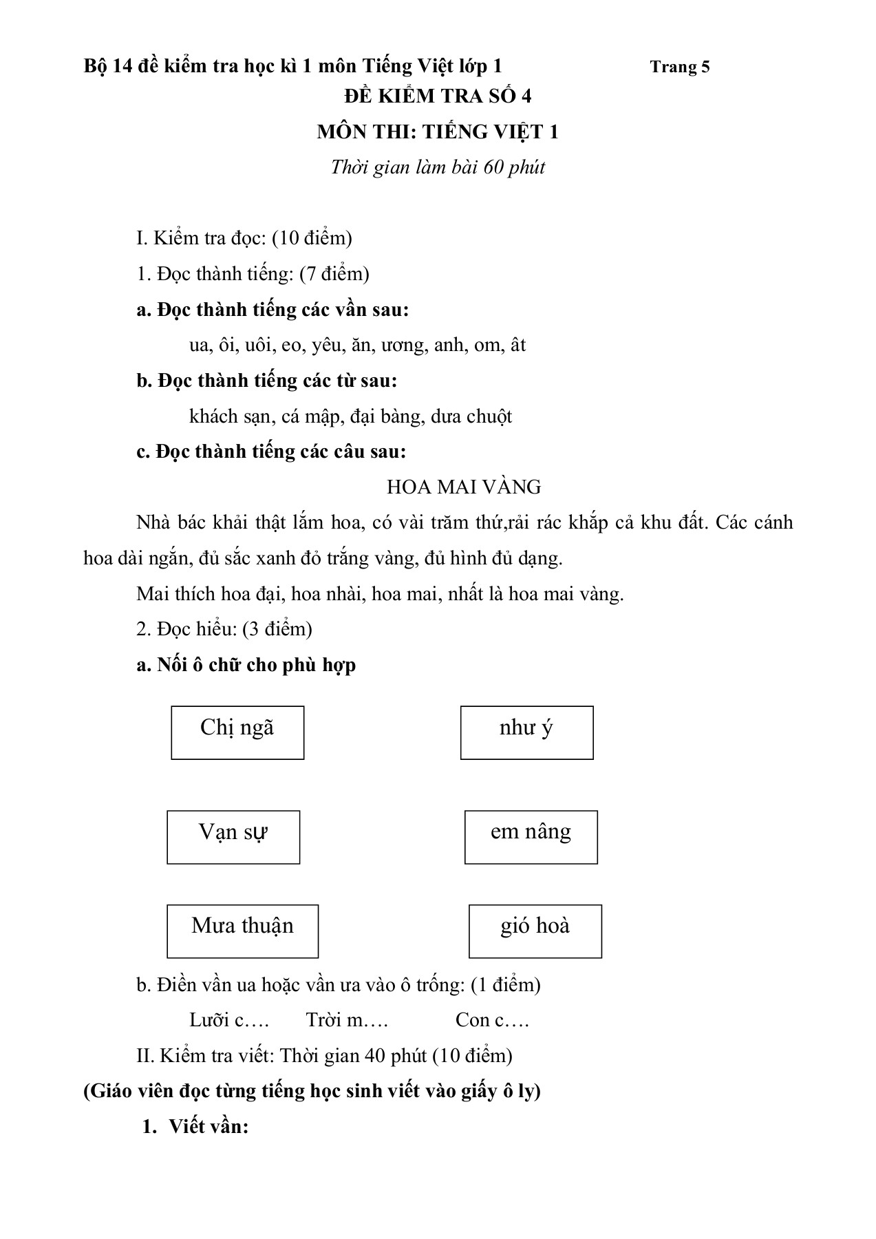 14-de-thi-hoc-ki-1-mon-tieng-viet-lop-1 - THƯ VIỆN TRƯỜNG TIỂU HỌC KIẾN QUỐC - Page 6 | Flip PDF ...