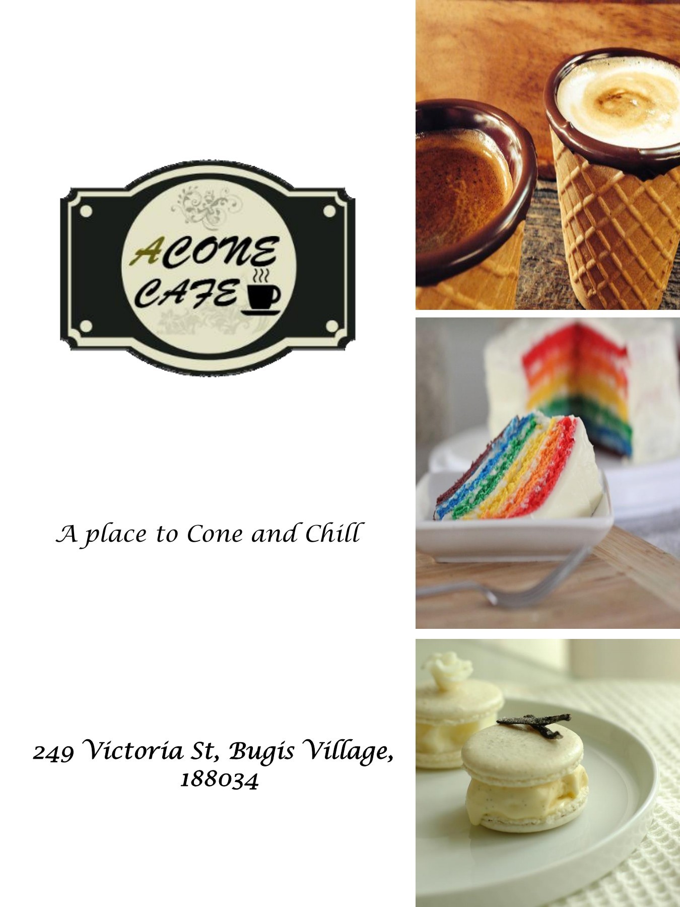 Acone Cafe Menu - jasminet541 - Page 1 - 2 | Flip PDF Online | PubHTML5
