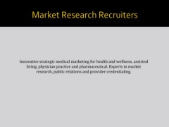 Market Research Recruiters - davidscotthealthcaremarketing - Page 1 ...