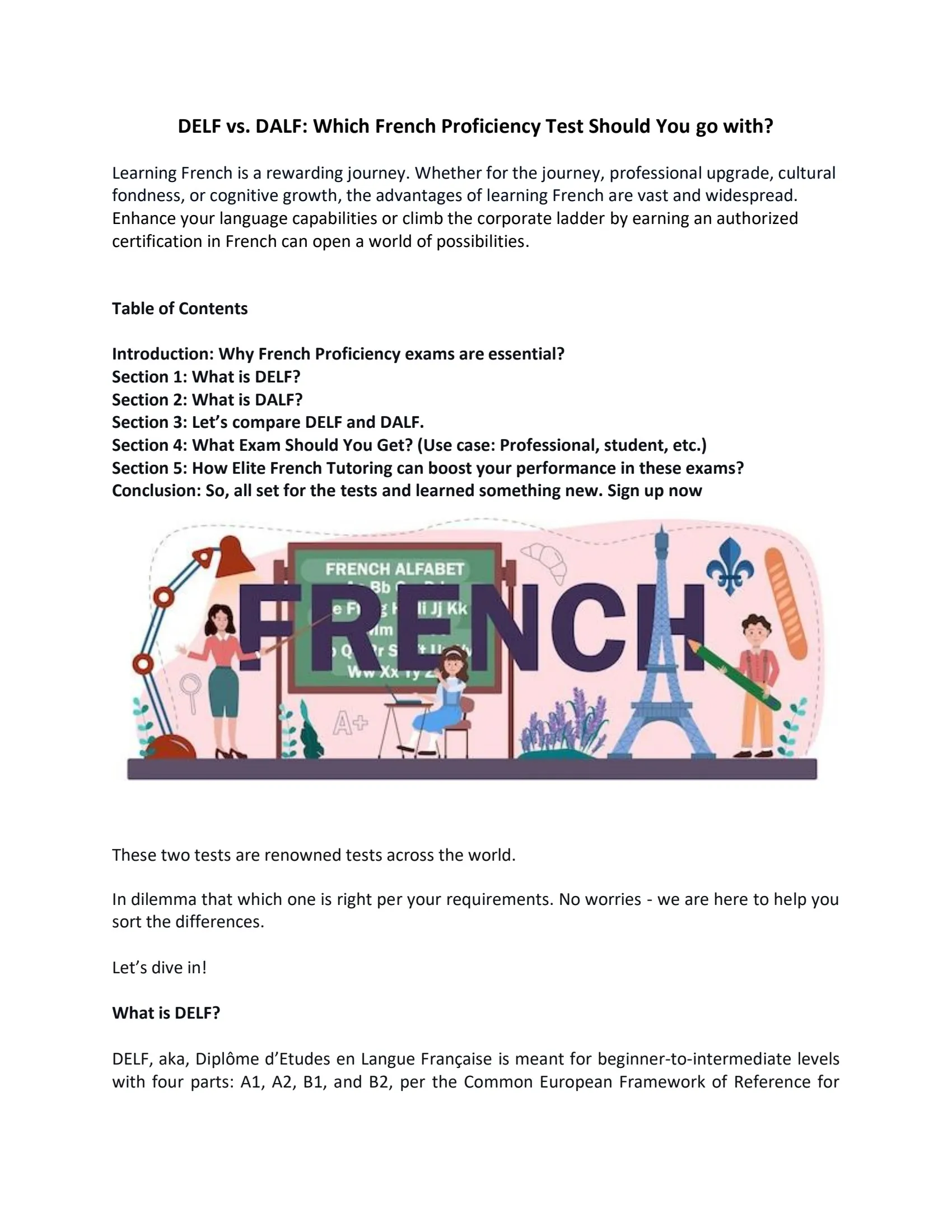 DELF vs. DALF_Which French Proficiency Test Should You Take_ - Elite ...